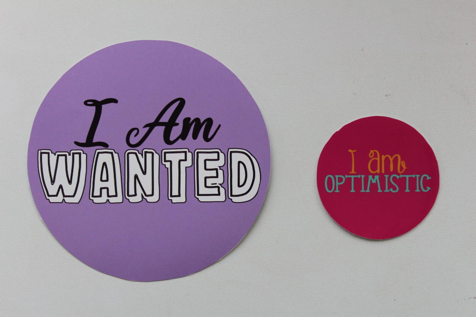 Affirmation Stickers - Math & Movement