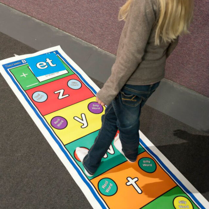 Word Blending Mats - Math & Movement