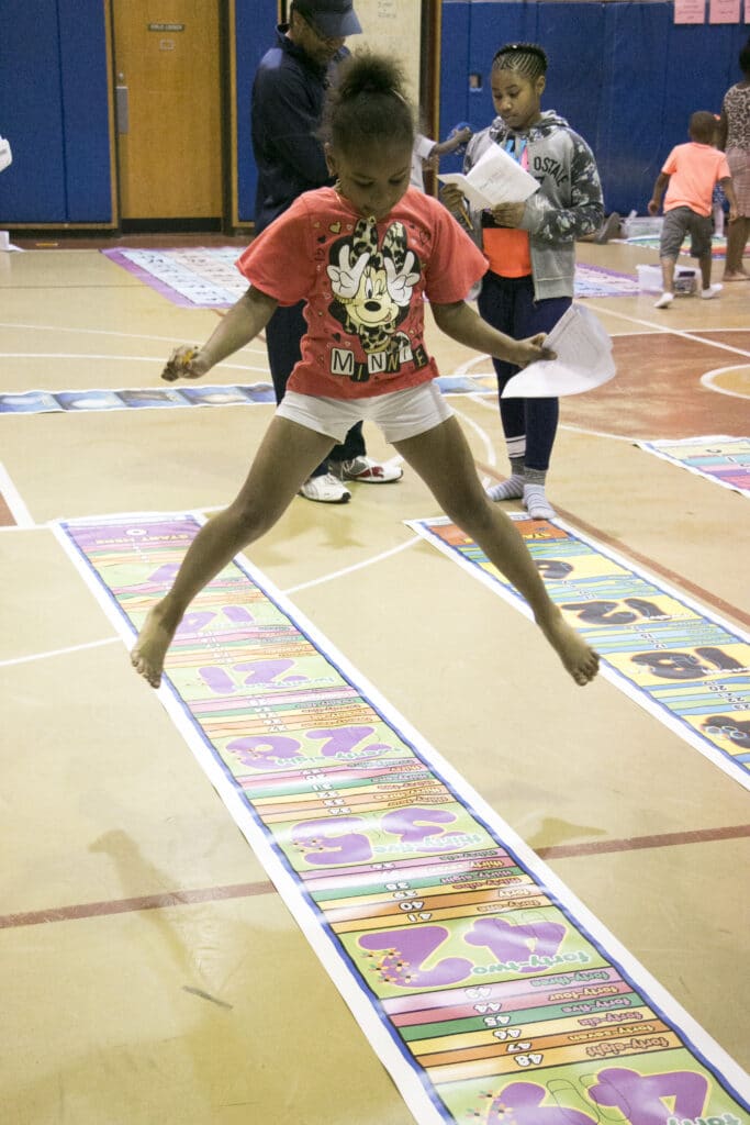 Skip Counting by 7s - Math & Movement