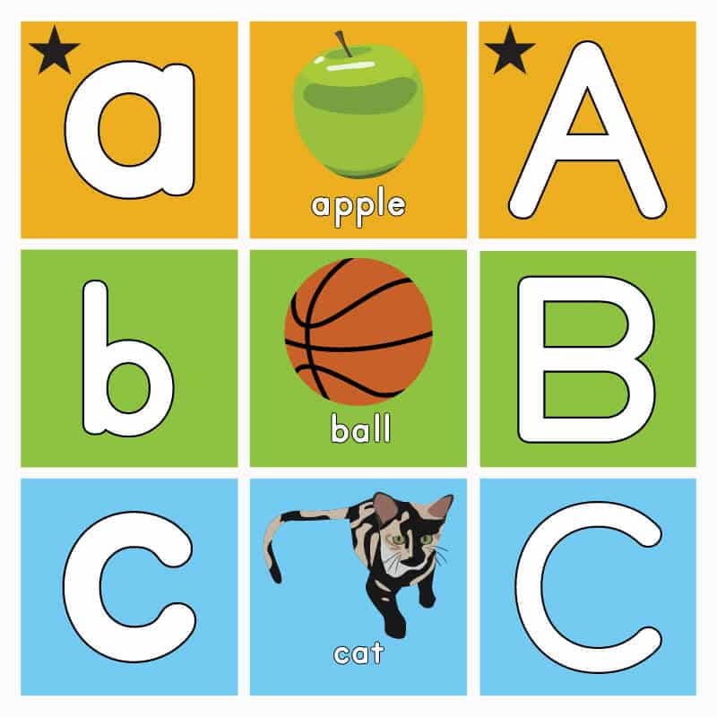 Alphabet Hopscotch Stickers - Math & Movement