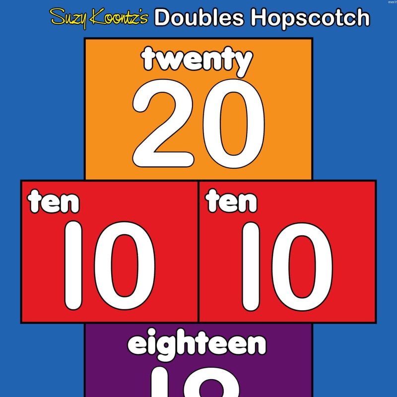 Doubles Hopscotch - Math & Movement