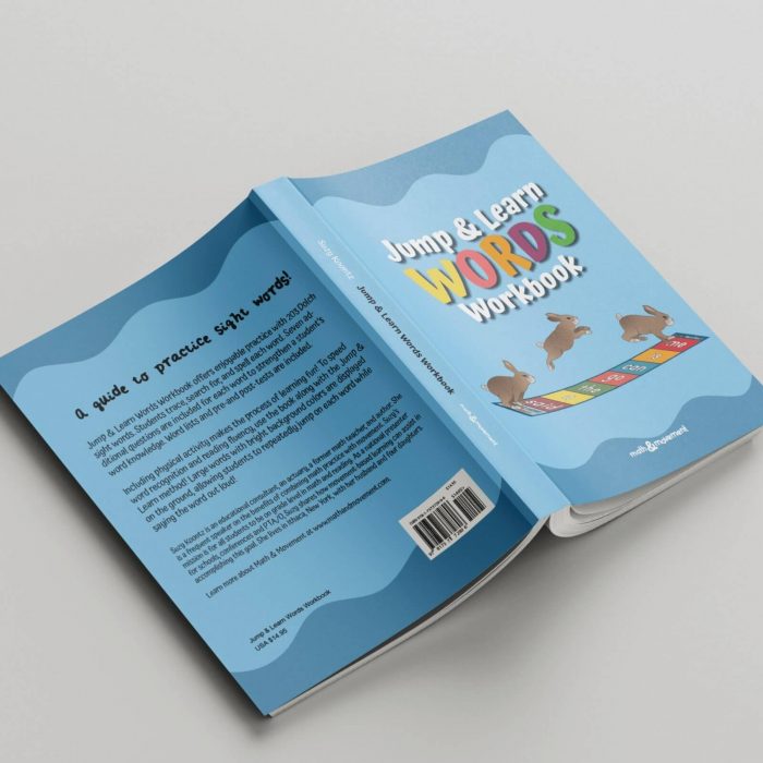Jump & Learn Words Workbook - Math & Movement