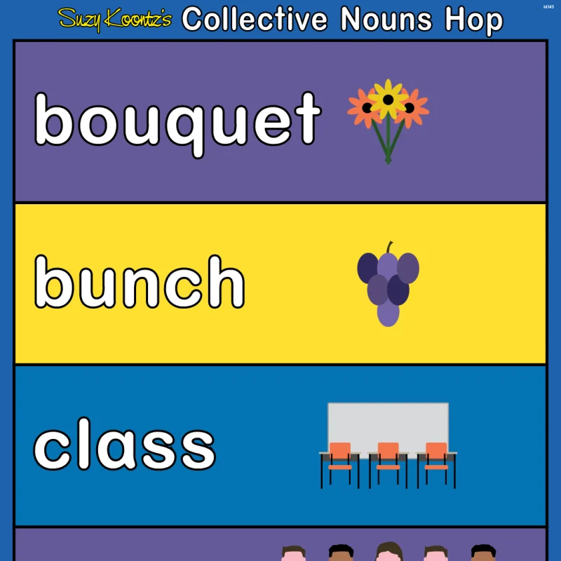 Collective Nouns Hop - Math & Movement