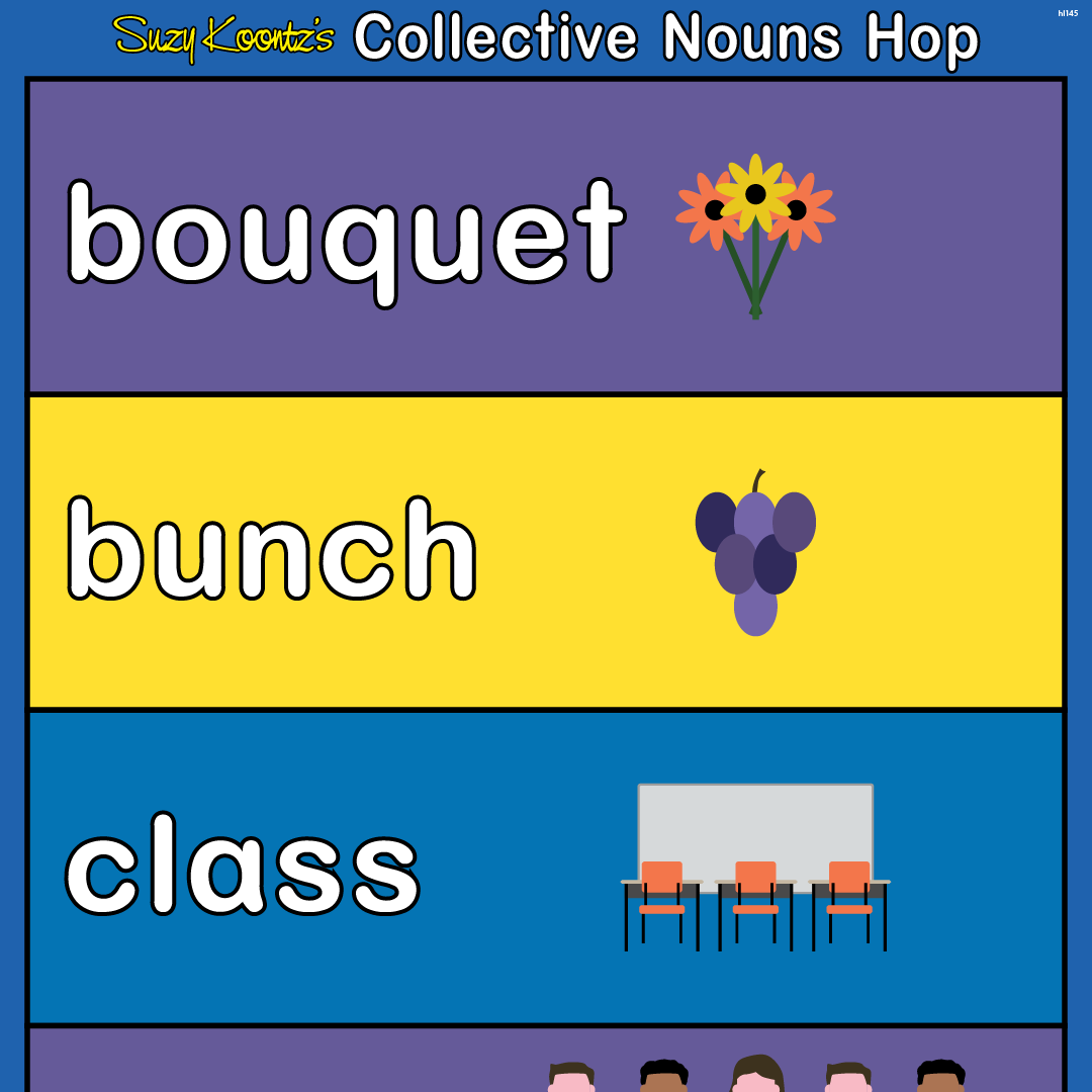 Collective Nouns Hop - Math & Movement